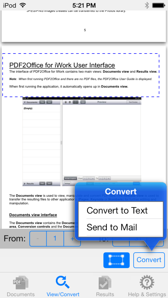 PDF to Text, Convert PDF to Text, iPhone, Mac, iPad, Windows