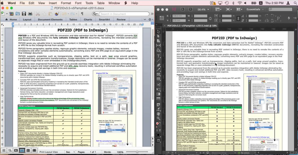 ID2Office 2025 | 1-click InDesign to Word, InDesign to PowerPoint