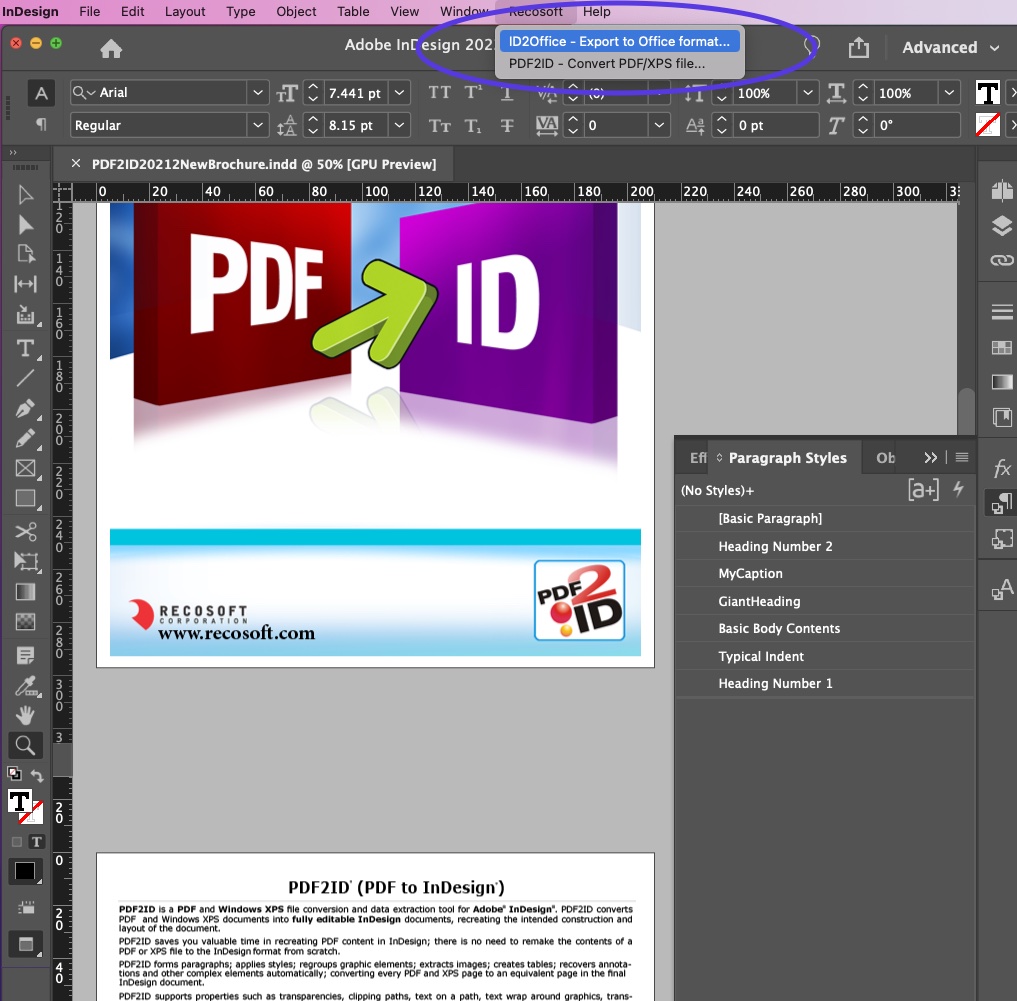 Two simple methods for exporting InDesign files to Word on your computer.