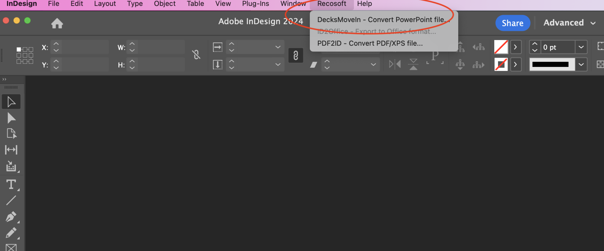 Migrating Google Slides to InDesign in a click