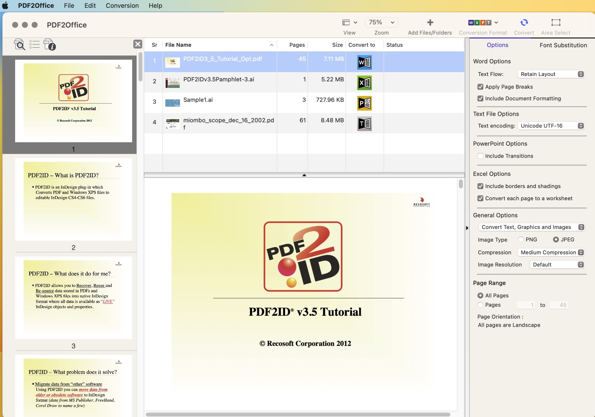 PDF2ID Professional Suite – Workflow Automation plug-ins PDF2ID and DecksMoveIn for Adobe InDesign